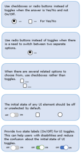 Designing User Interface Toggles for Usability - JUXJUX